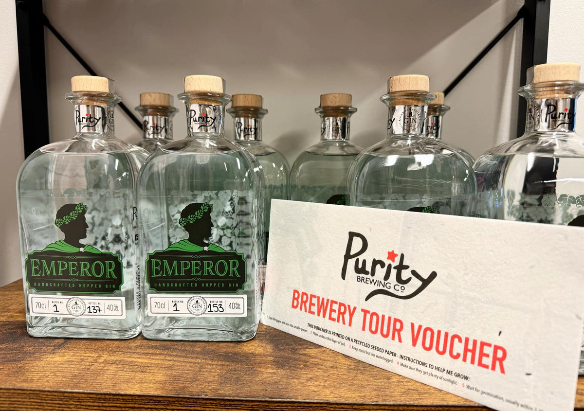 Emperor Hopped Dry Gin X Purity Brewing Co – Warwickshire Gin